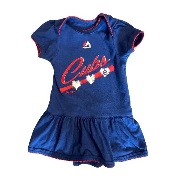 Majestic | One Pieces | Majestic Blue Cubs Kids One Piece | Poshmark
